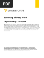 Deep Work PDF | PDF | Disciplines | Flow (Psychology)