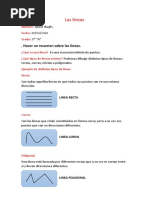 Definición y ejemplos de línea quebrada | PDF