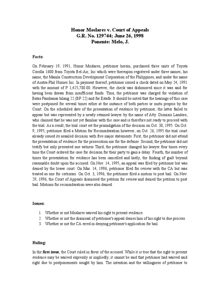 Case Digests For Consti II | PDF | Bail | Reasonable Doubt