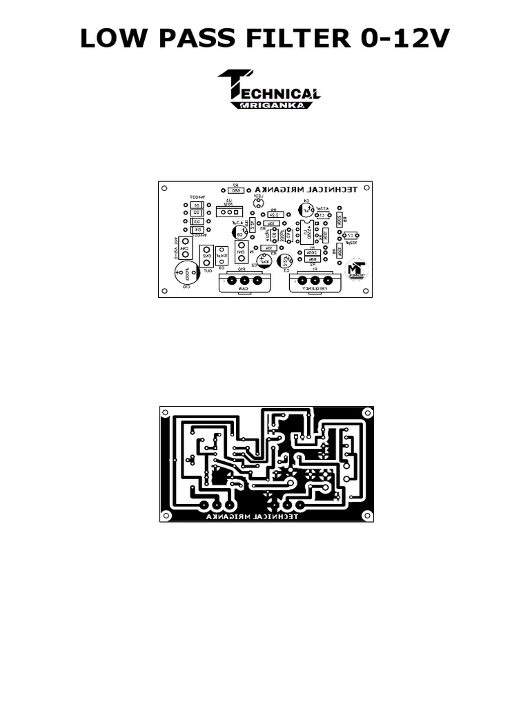Low Pass Filter 0-12V. - Technical Mriganka | PDF