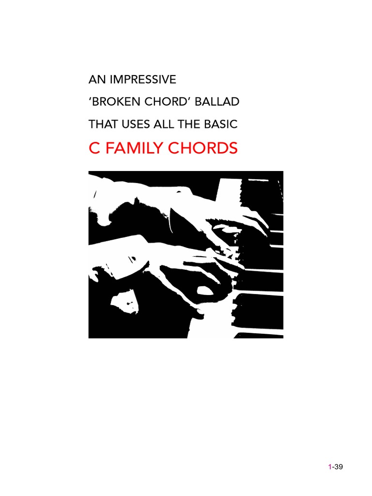 C Family Chords: An Impressive Broken Chord' Ballad That Uses All The ...