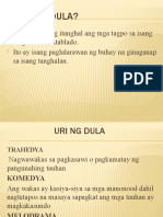 Mga Elemento NG Dula | PDF