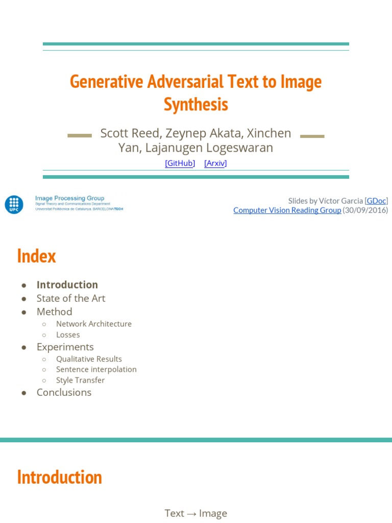 Generative Adversarial Text To Image Synthesis: Scott Reed, Zeynep ...