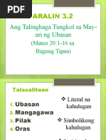 Parabula NG Nawawalang Tupa | PDF