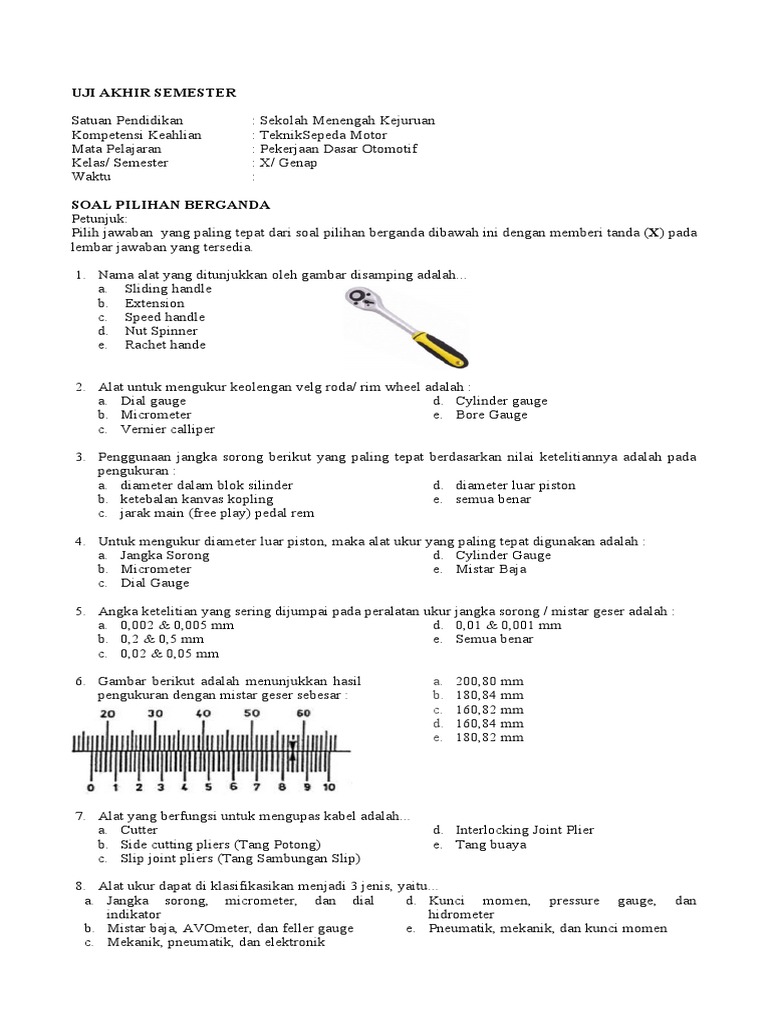PAT PDO Kelas X | PDF | Griya & Taman | Komputer