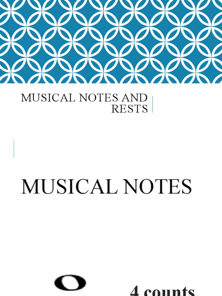 The Basic Building Blocks of Music: An Introduction to Notes and Rests ...
