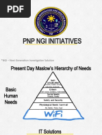 PNP Peace & Security Initiatives | PDF | Police | Crimes