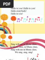 HELLO EVERYBODY SONG Lyrics | PDF