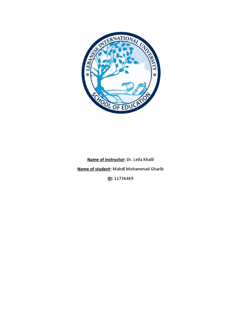 Name of Instructor | PDF