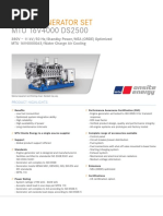 Wartsila Engine 18V50DF | PDF | Diesel Engine | Turbocharger