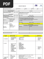 JSA-01 Use of Hand Tools | PDF | Personal Protective Equipment | Safety