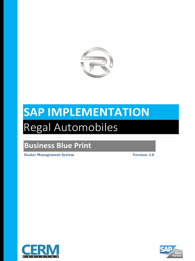 SAP Dealer Management System Overview | PDF | Databases | Sap Se