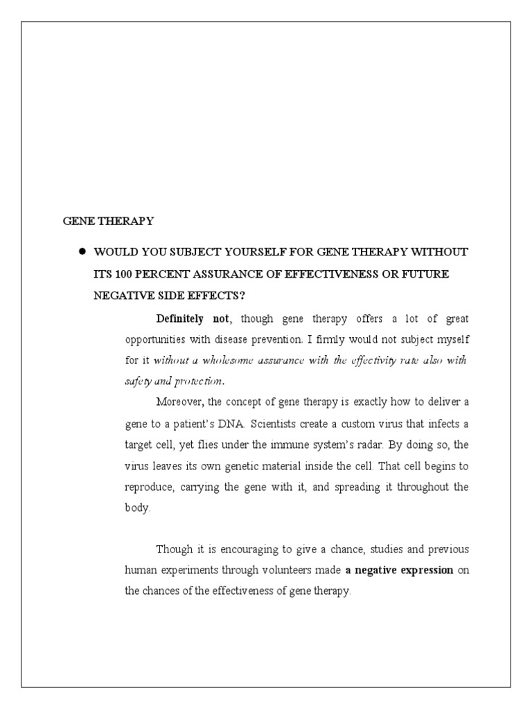 STS Gene Therapy | PDF | Gene Therapy | Gene