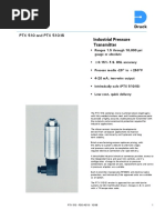 Mud System Sensor Overview | PDF | Electrical Resistivity And ...