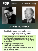 M A K Halliday | PDF