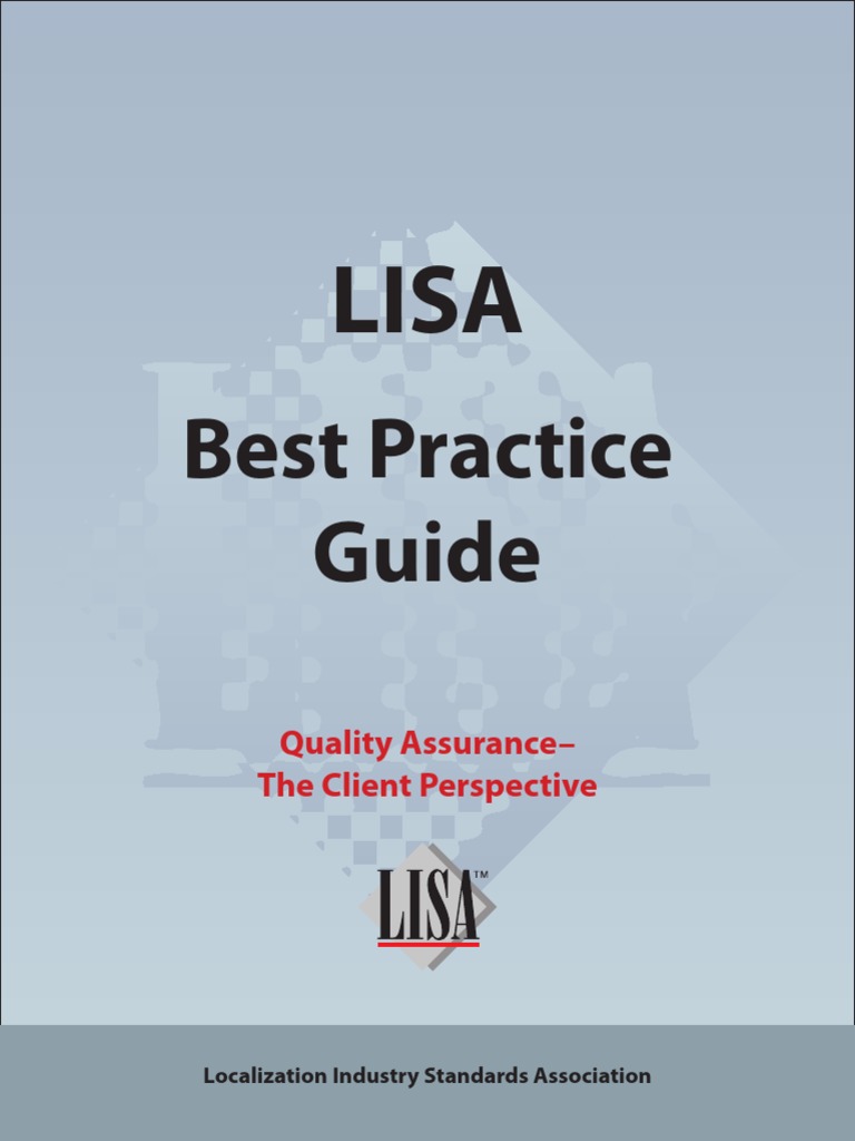 LISA - Best Practice Gude PDF | PDF | Computer File | Source Code
