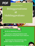 Bilingguwalismo at Multilingguwalismo | PDF
