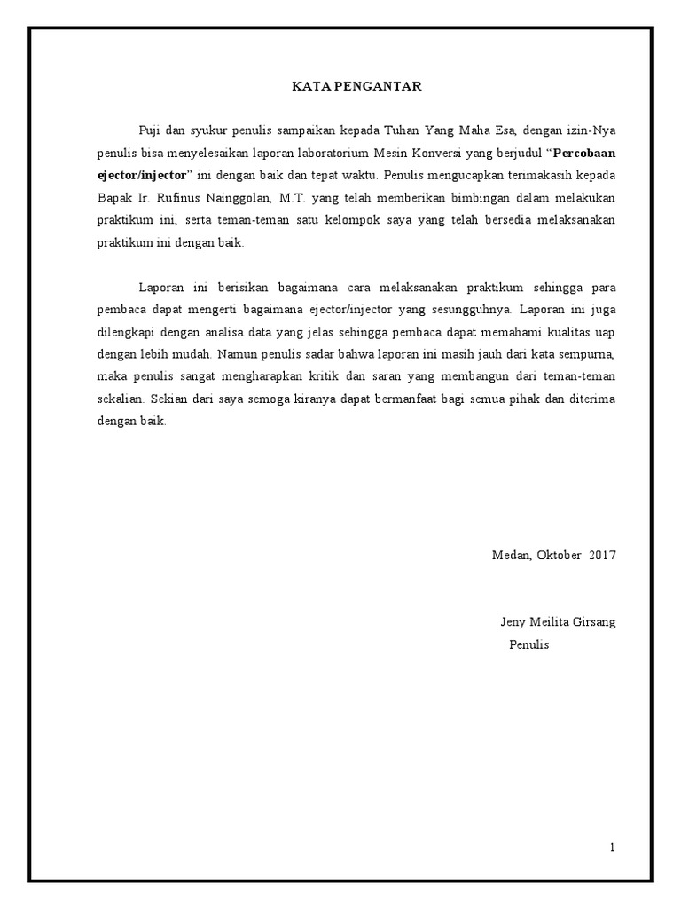 Percobaan Injector Dan Ejector | PDF