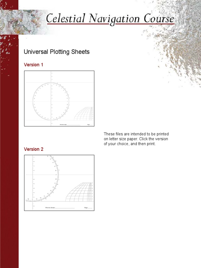 Universal Plotting Sheets | PDF | Printing | Communication Design
