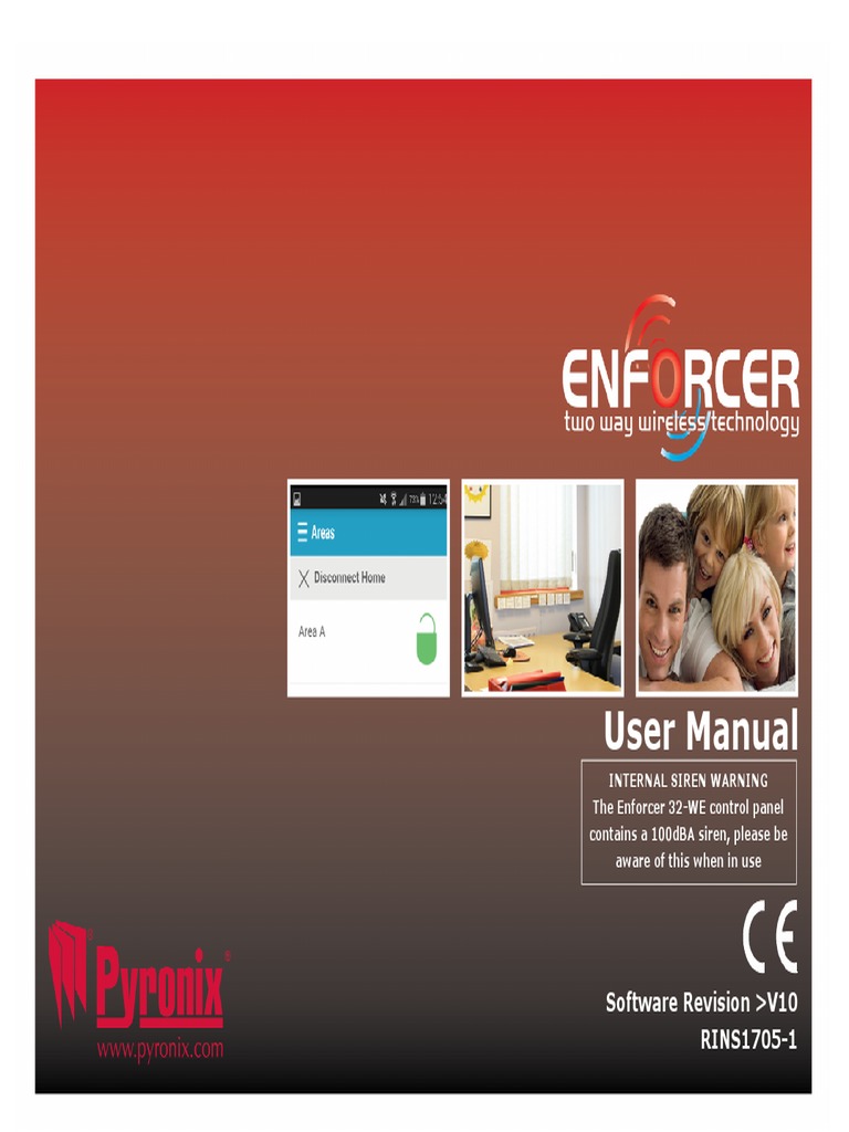 Enforcer 32 We App v10 User Guide English Rins1705 PDF | PDF | Ios | Menu (Computing)