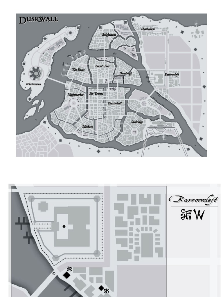 The Duskwall Map Collection