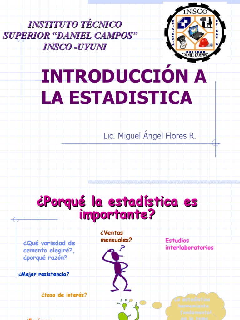 Introduccion A La Estadistica | PDF | Nivel de medida | Estadísticas