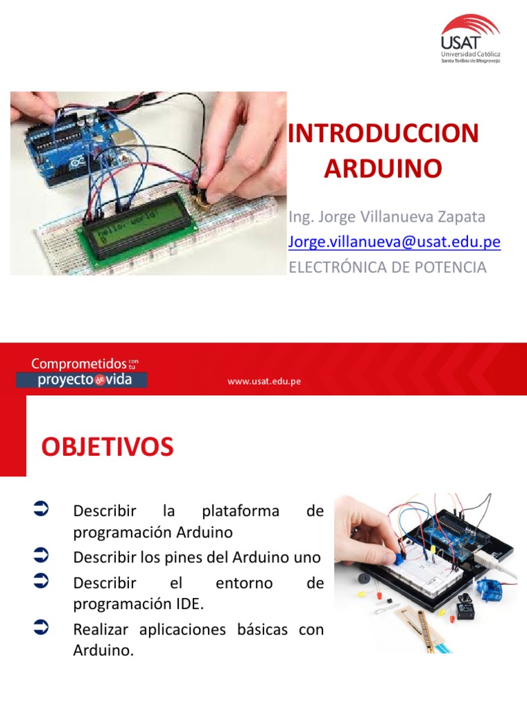 Clase 09 Introduccion Arduino Pdf 