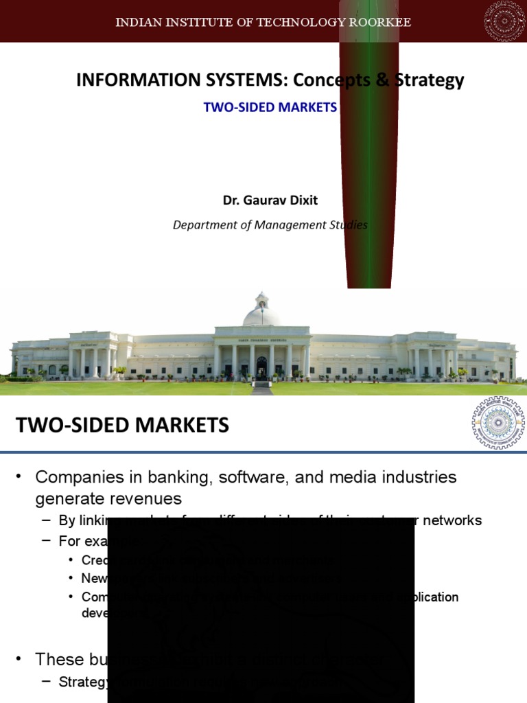 Strategies for Success in Two-Sided Markets: Pricing, Competition, and ...