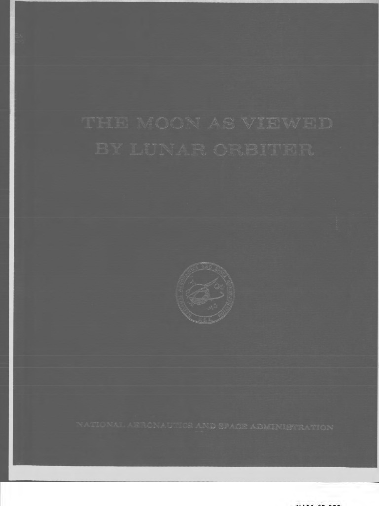 The Moon As Viewed by Lunar Orbiter | PDF | Apollo Program | Moon