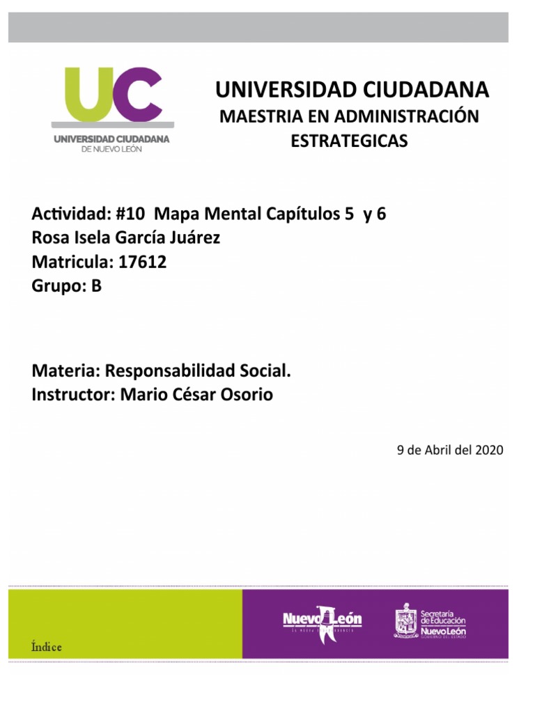 Actividad 10 Mapa Mental Cap 5 y 6 | PDF | Justicia | Crimen y violencia