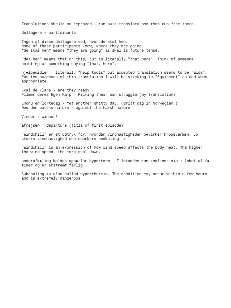 Translation Notes | PDF