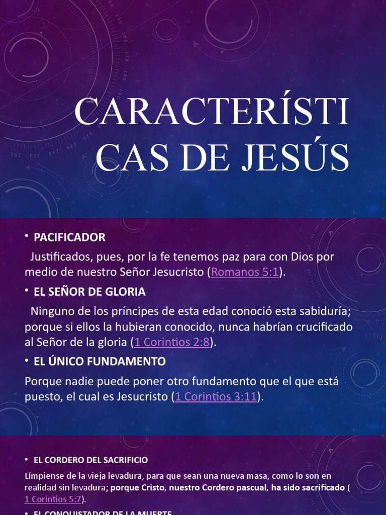 Características De Jesús Descargar Gratis Pdf Cristo Título Jesús