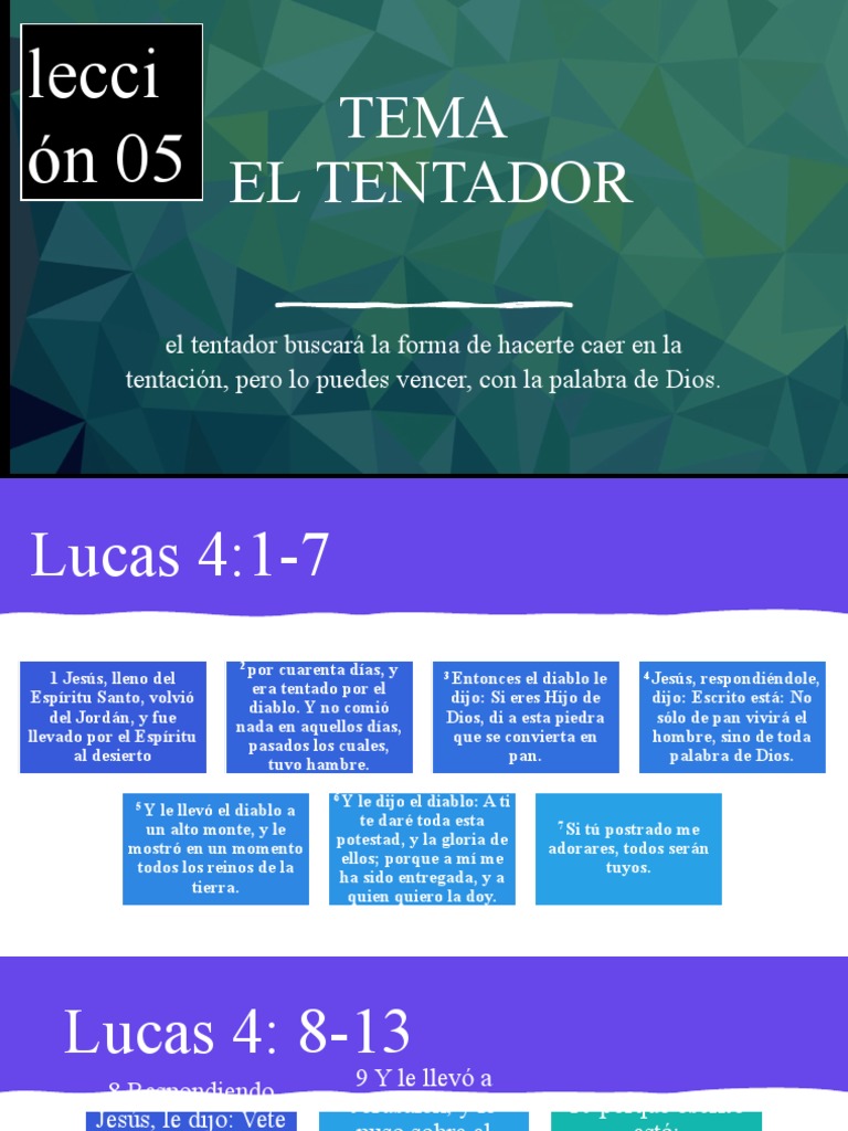 El Tentador | PDF | Diablo | Adán y Eva