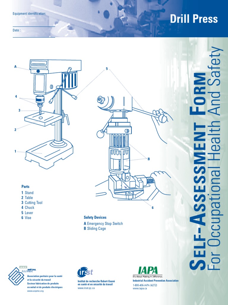 Drill Press: Equipment Identification | PDF | Machining | Drill