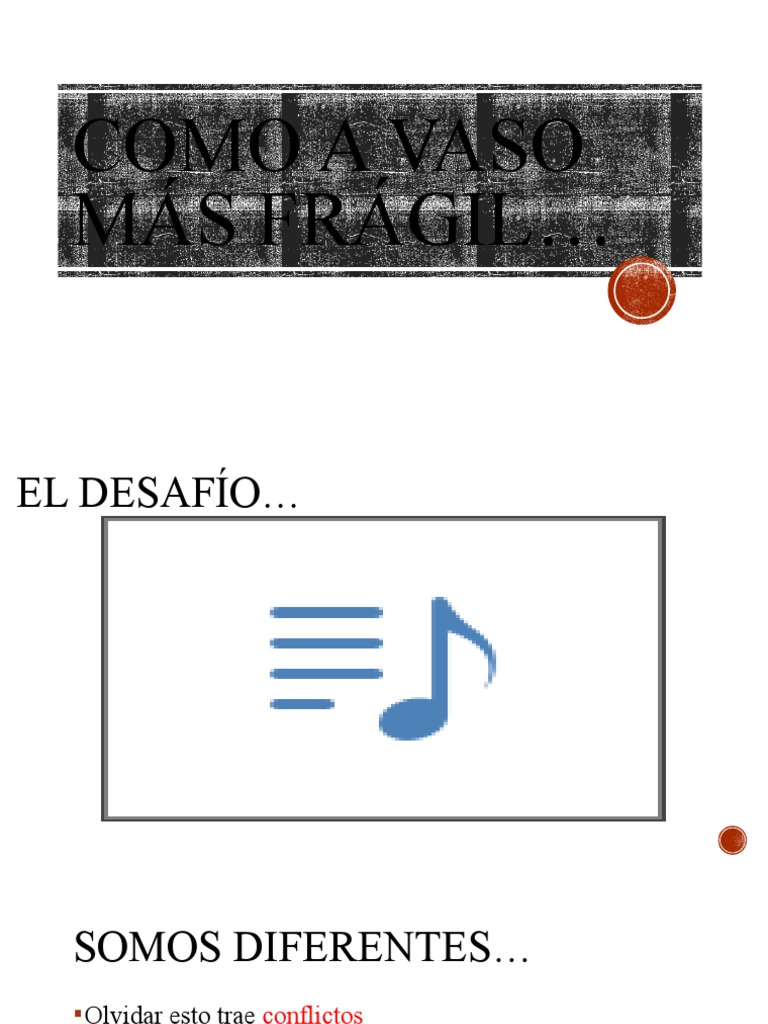 Como A Vaso Más Frágil | PDF | Perdón
