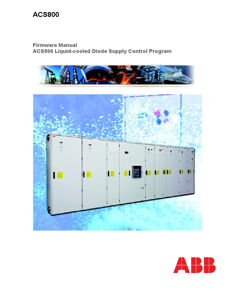 NAR Y: Firmware Manual ACS800 Liquid-Cooled Diode Supply Control Program | PDF | Power Supply ...