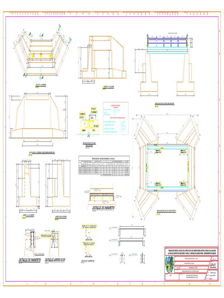 DETALLES DE PONTON L 8.00 M 2-Model AP | PDF