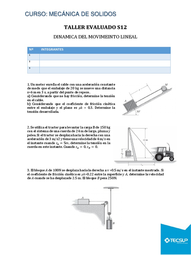 Taller Evaluado S12 MDS | PDF