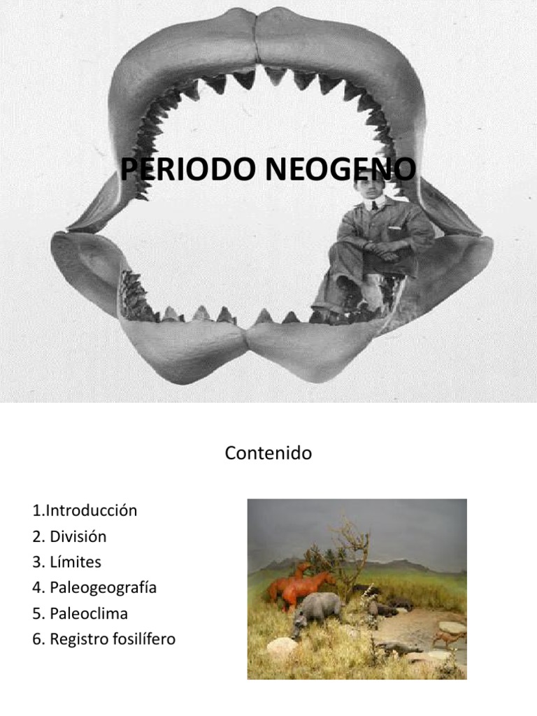 Periodo Neogeno | PDF | Plioceno | Earth Sciences