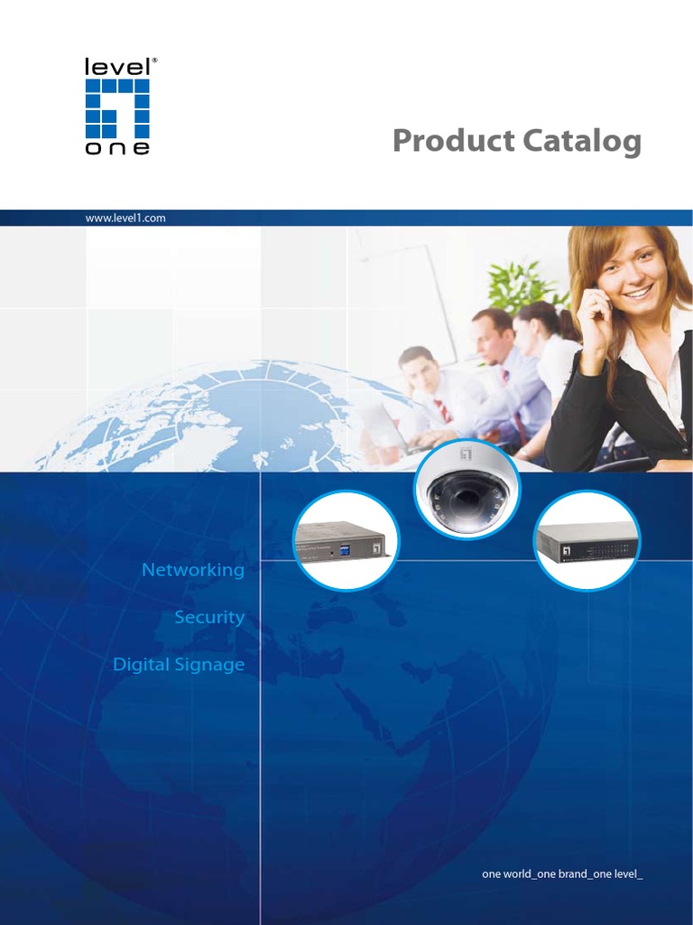 Catalogo Level One | PDF | Computer Network | Network Switch