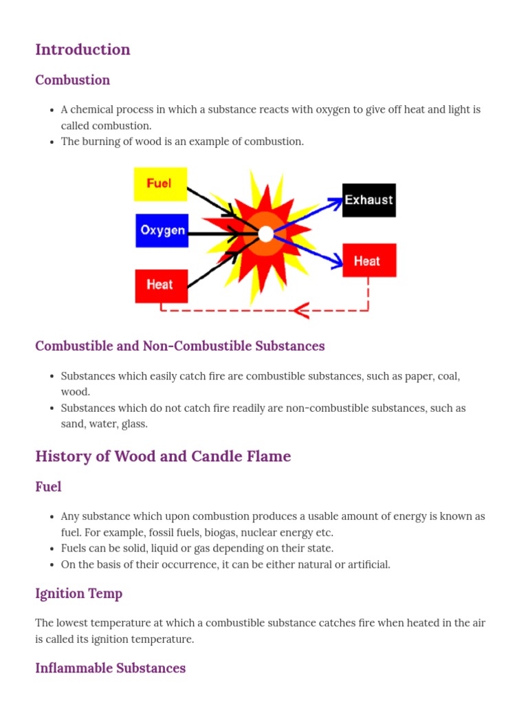 Combustion and Fire Basics | PDF | Combustion | Fires