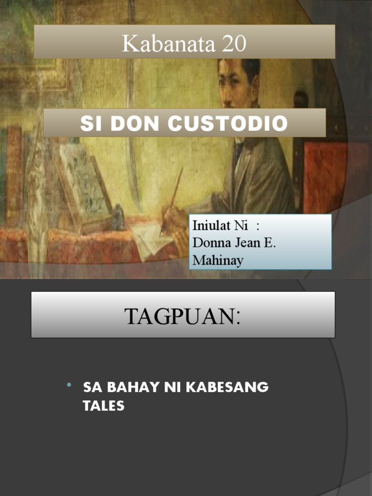 El Fili Kabanata 20 Mahinay | PDF