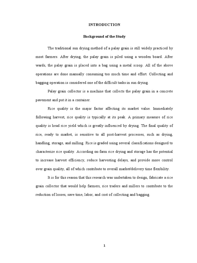 Improved Palay Grain Collector Design | PDF | Belt (Mechanical ...