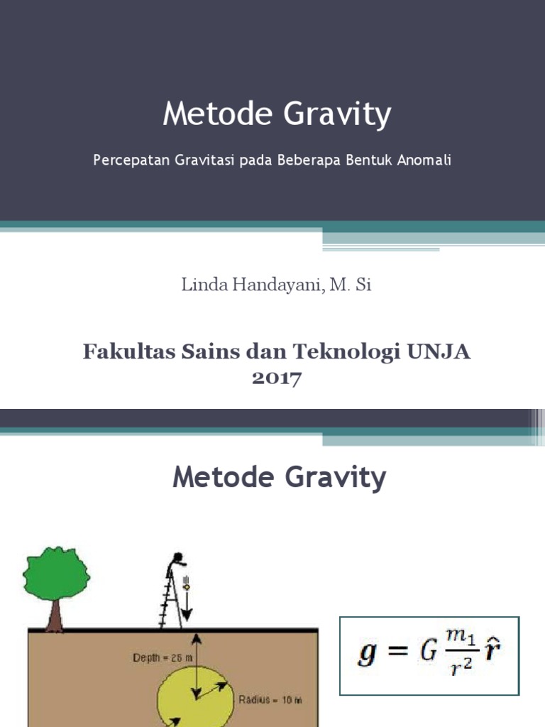 Metode Gravity Berbagai Anomali | PDF