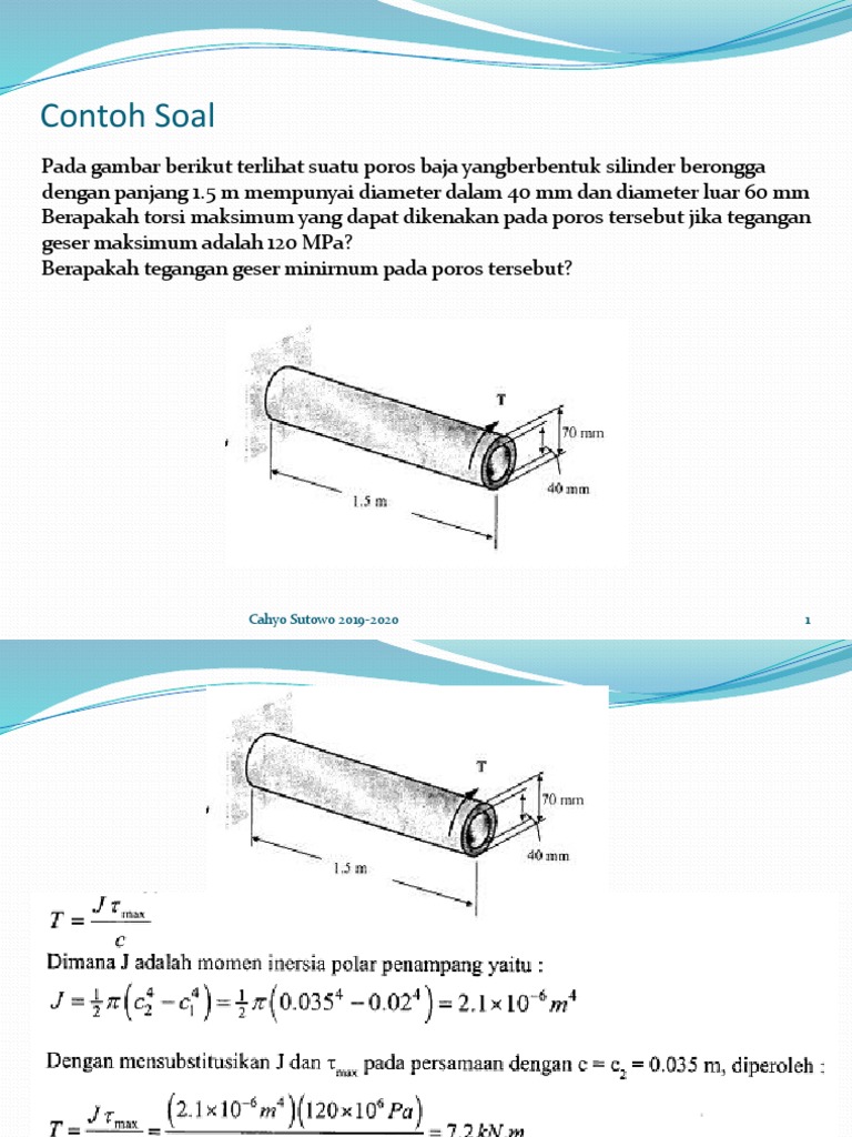 Contoh Kasus Puntiran | PDF