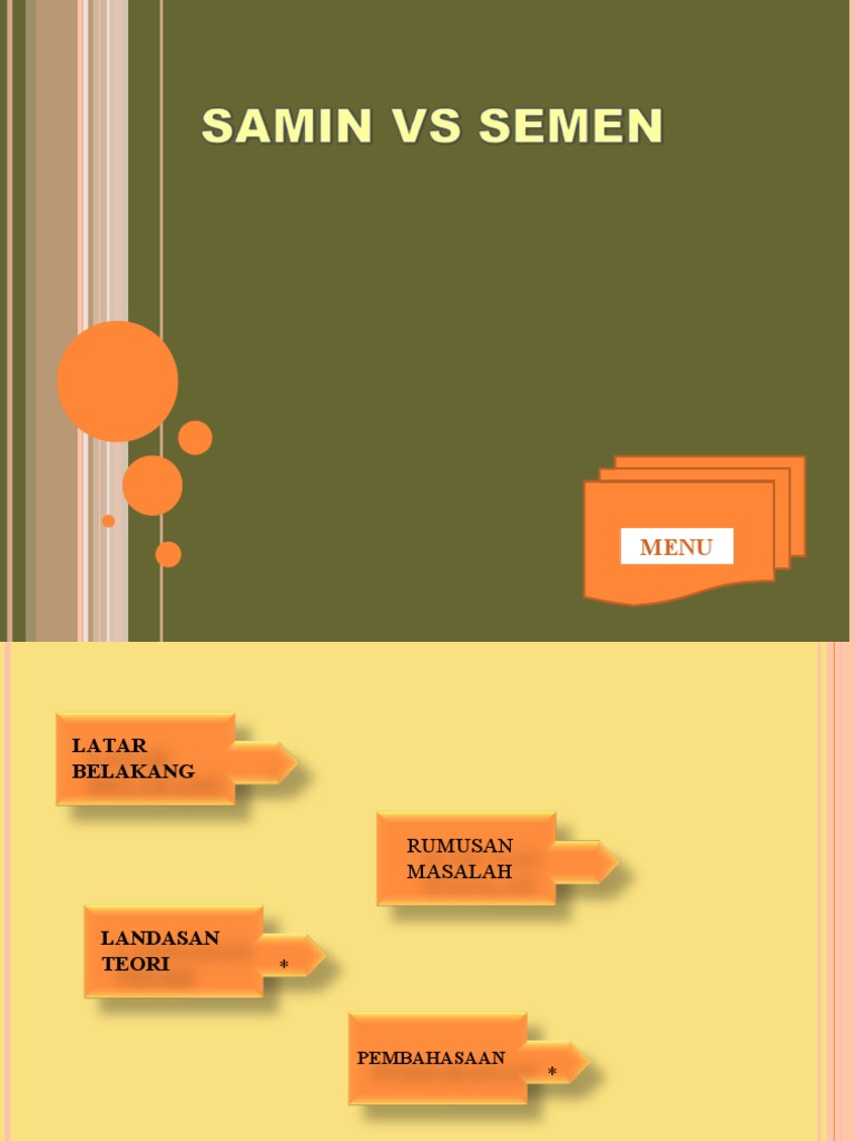 Samin Vs Semen | PDF | Ilmu Sosial