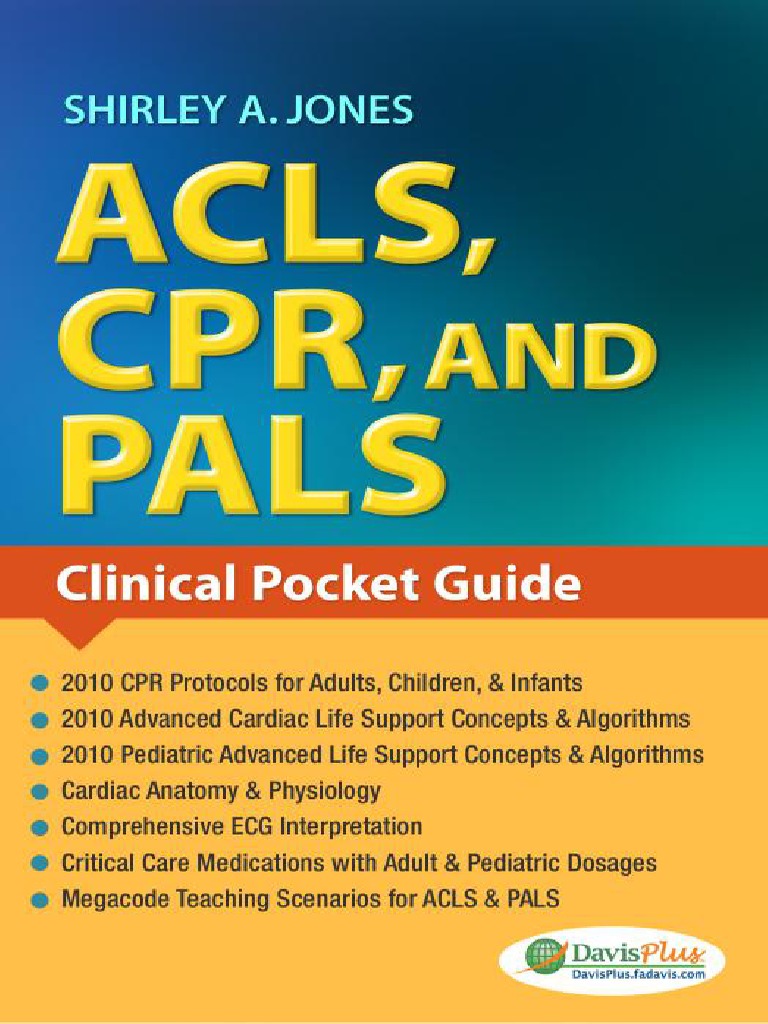ACLS, CPR, and PALS - Clinical Pocket Guide (2014) PDF | PDF ...