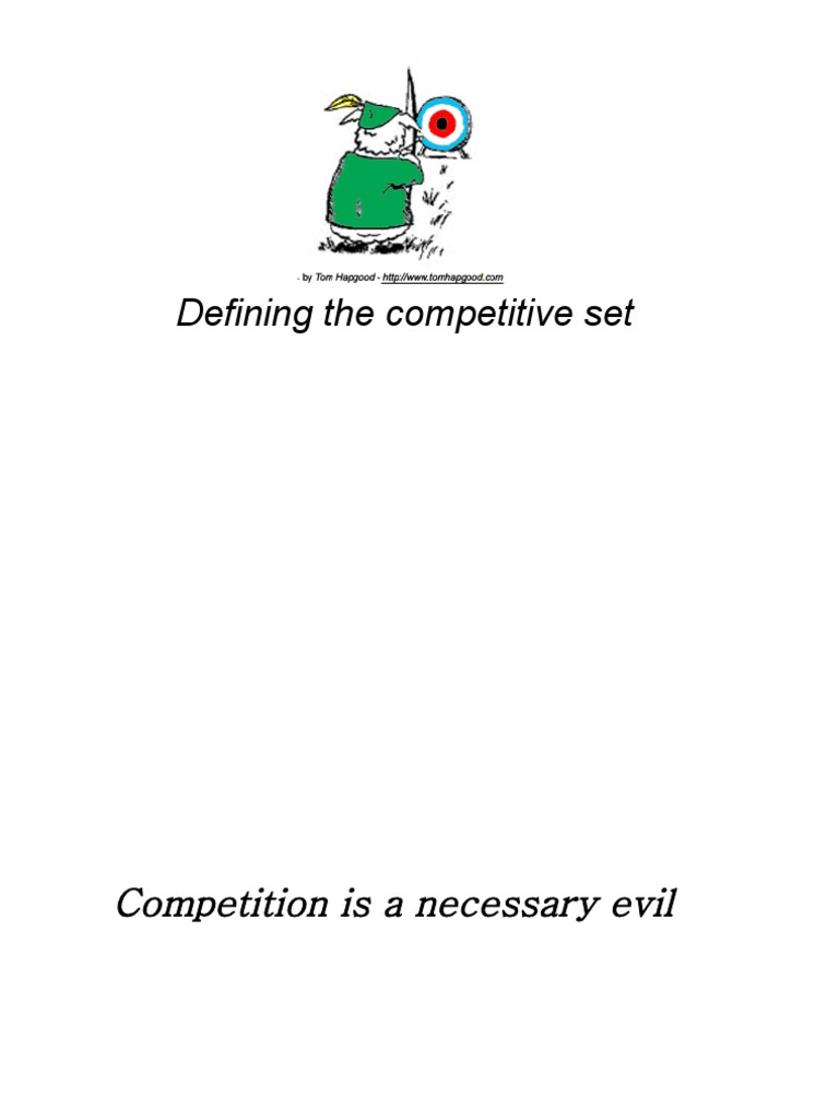 Defining The Competitive Set | PDF | Competition | Coca Cola