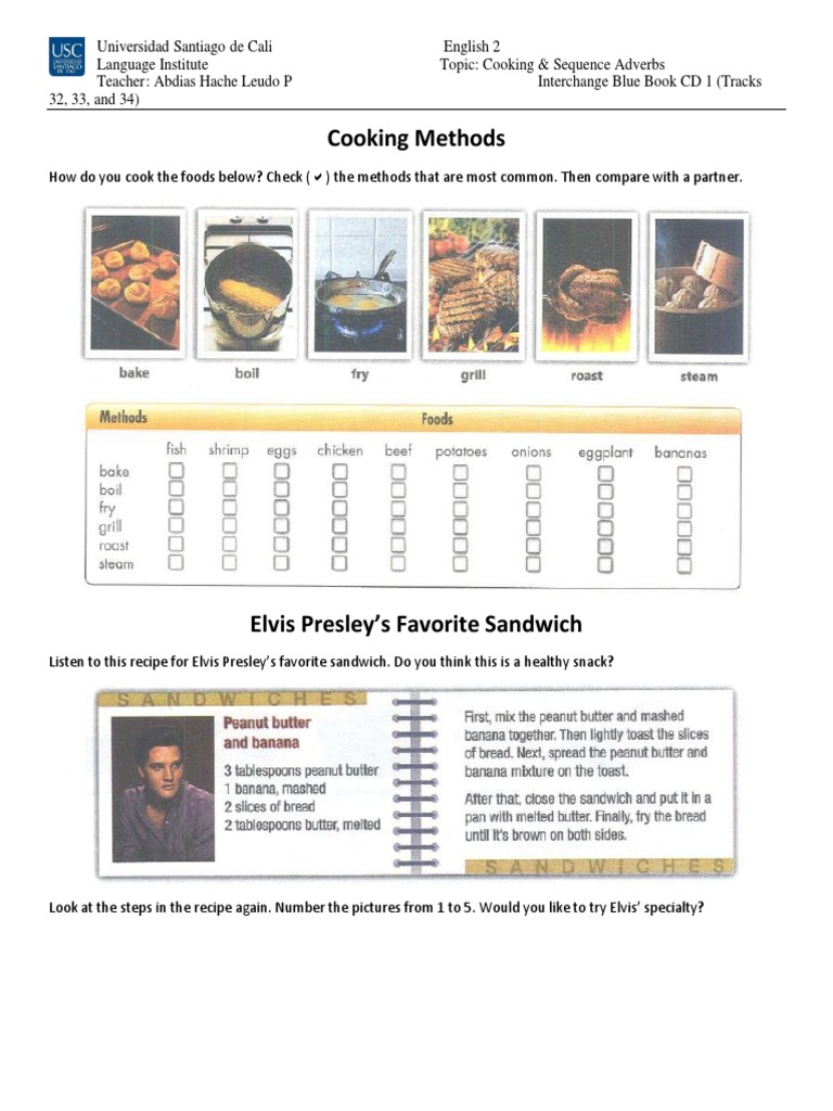 Cooking Methods | PDF