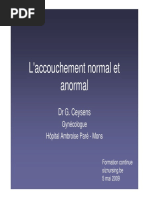 Partogramme | PDF | Accouchement | Médecine